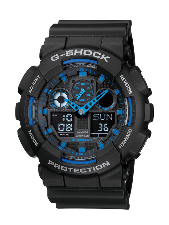 G-Shock GA-100-2ADR – Nuttall Henderson Jewellers