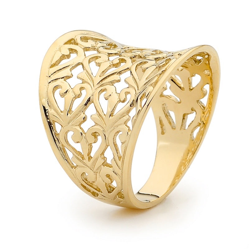 9ct filigree ring – Nuttall Henderson Jewellers